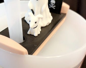 Ghost Walking Dog - Etsy