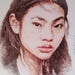 Pen Portrait, Custom Portrait Drawing, Hand-drawn Colored Pen Art ...