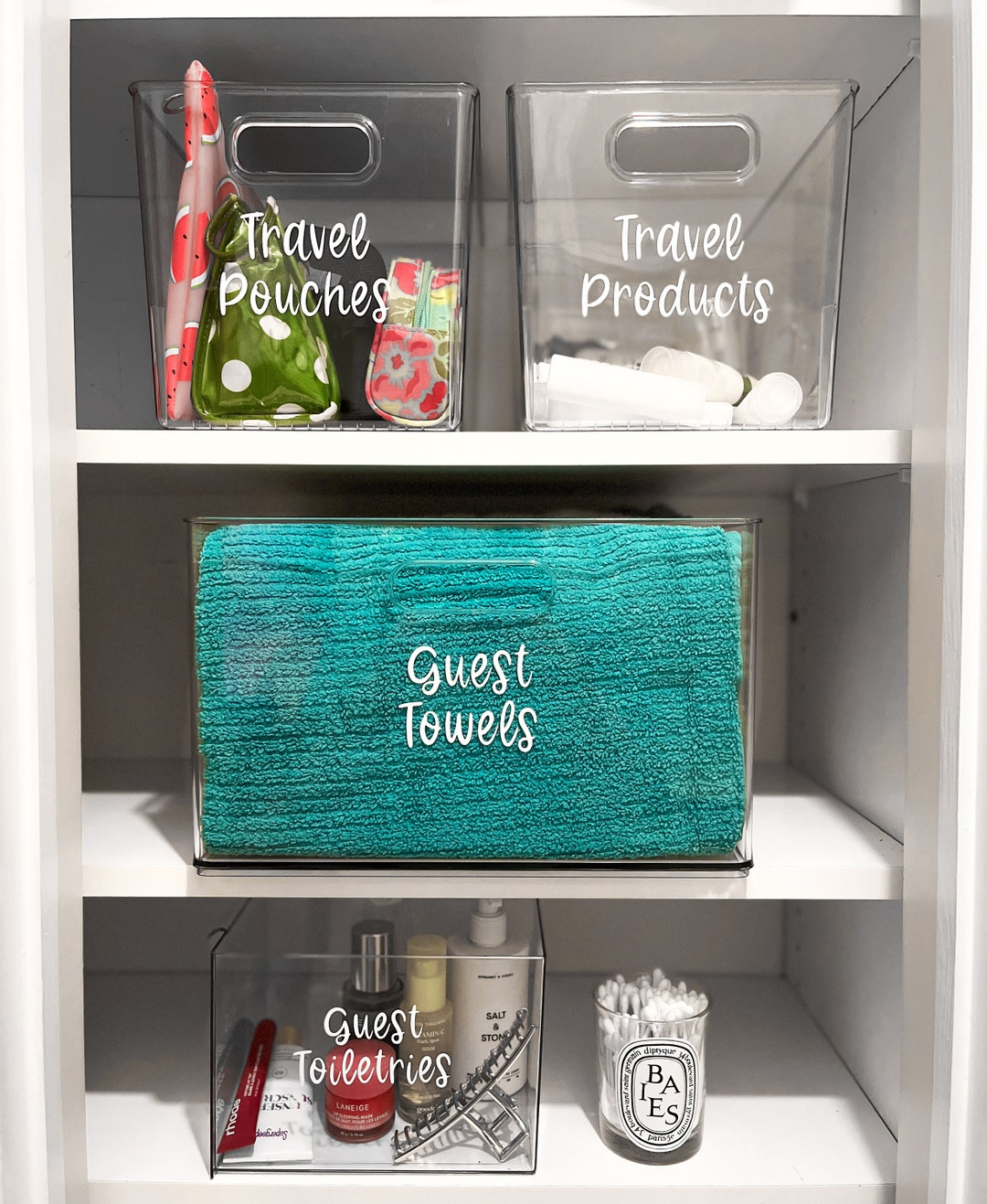 Custom Vinyl Labels Decals Lettering Cricut Premium Permanent Vinyl - Etsy