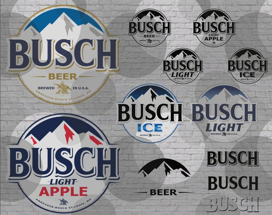 Busch Light Svg, Beer Svg, Busch Latte Beer Clipart, Vector Bundle ...