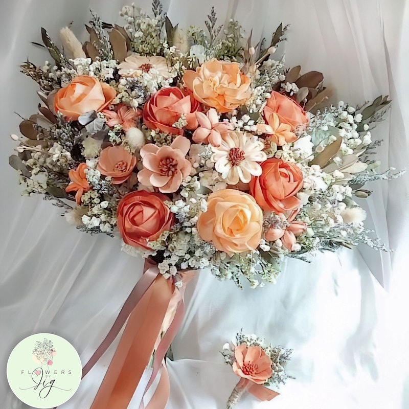 Modern Bouquet - Etsy