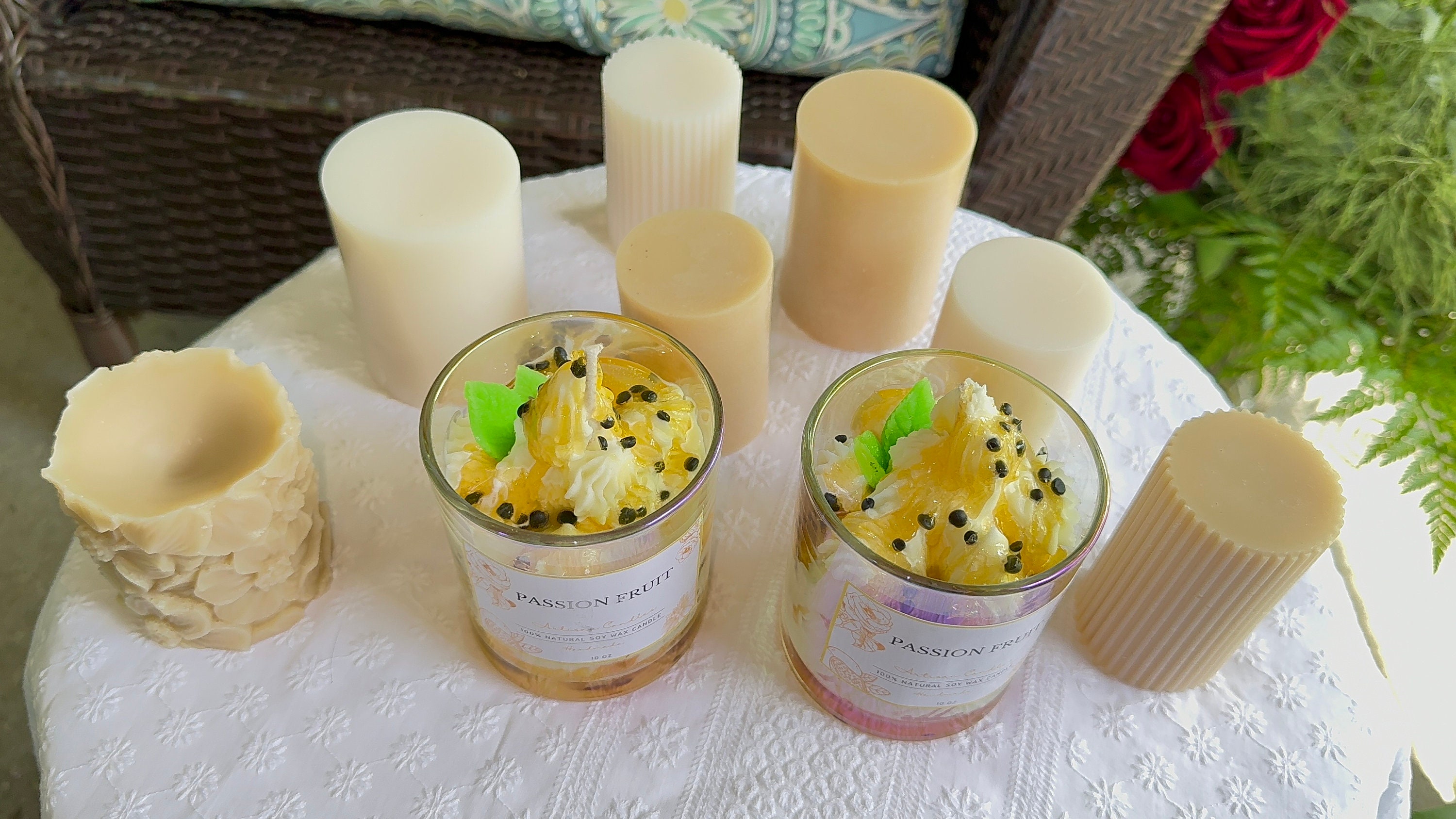 Passion Fruit Candle, Candy Collection , Handmade With Love. - Etsy