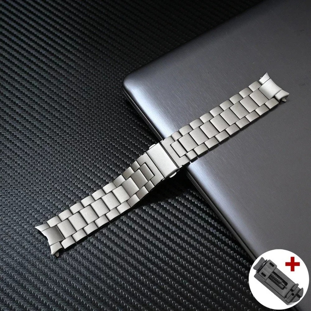 Gapless Stainless Steel Galaxy Watch Band for Men Samsung Galaxy Watch ...