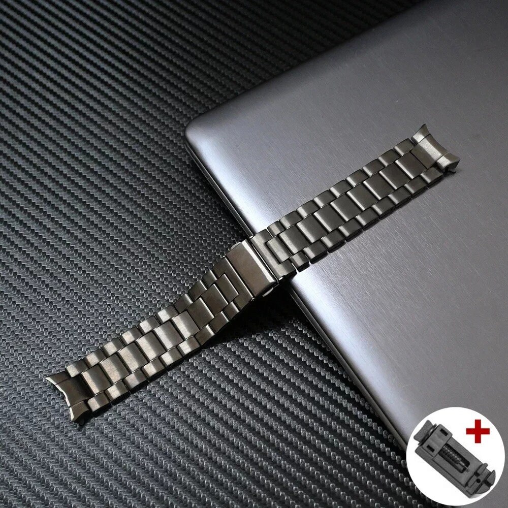 Gapless Stainless Steel Galaxy Watch Band for Men Samsung Galaxy Watch ...