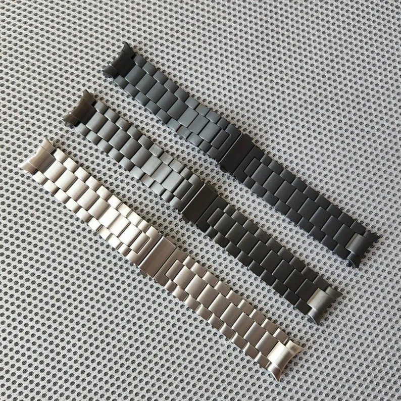 Gapless Stainless Steel Galaxy Watch Band for Men Samsung Galaxy Watch ...