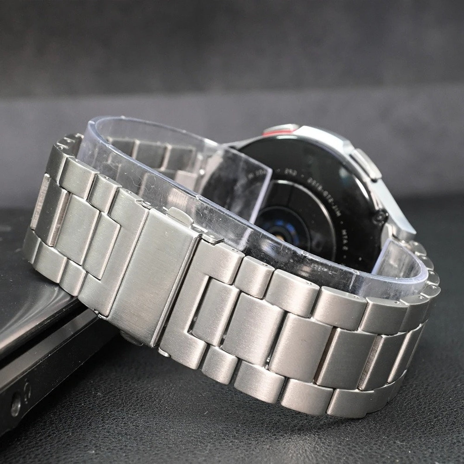 Gapless Stainless Steel Galaxy Watch Band for Men Samsung Galaxy Watch ...