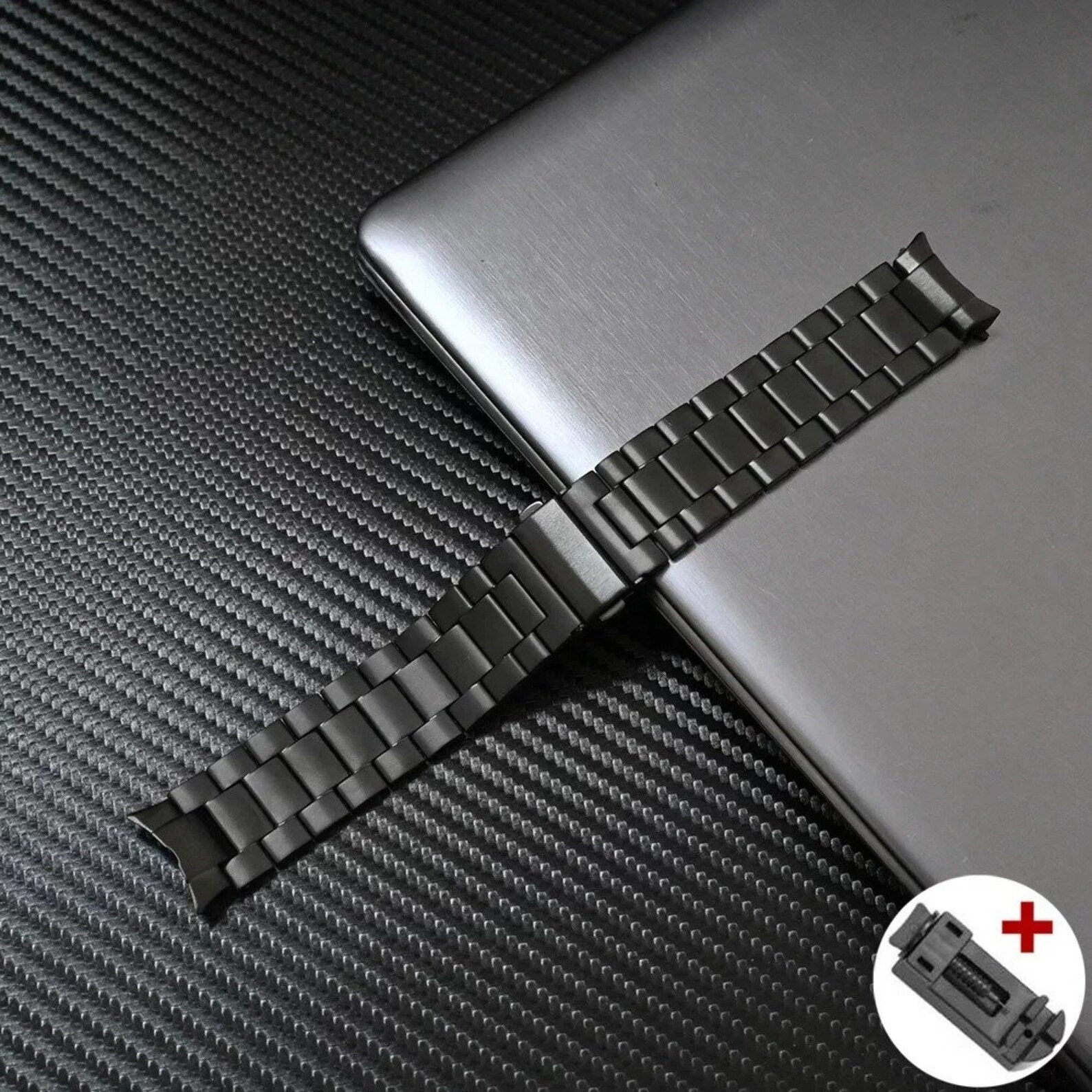 Gapless Stainless Steel Galaxy Watch Band for Men Samsung Galaxy Watch ...