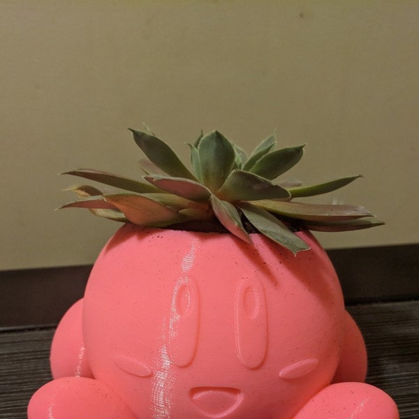 Kirby Planter - Etsy