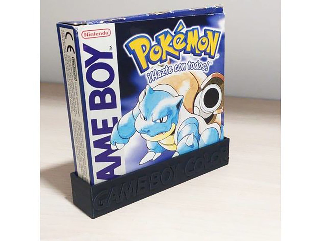 Nintendo Game Boy Color Box Display Case Game Art Holder Support Stand ...