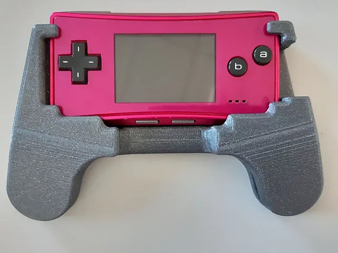 Nintendo Game Boy Micro Console Controller Grip Ergonomic System Handle ...