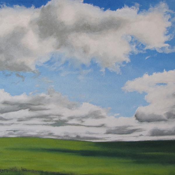 Prairie Painting - Etsy Canada