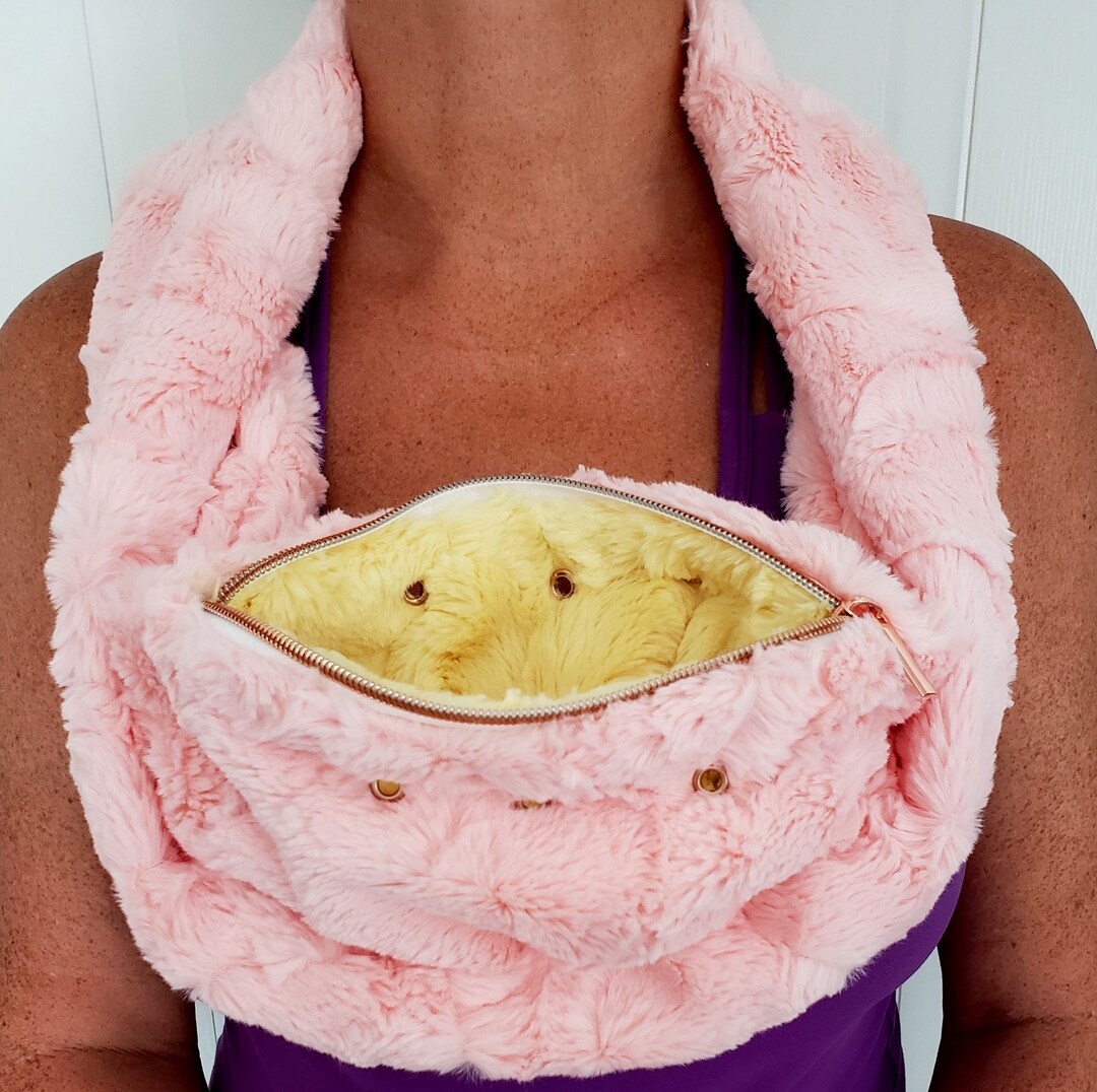 Bonding Scarf - Scarf With Hidden Pocket - Small Pet Bonding Pouch - Etsy