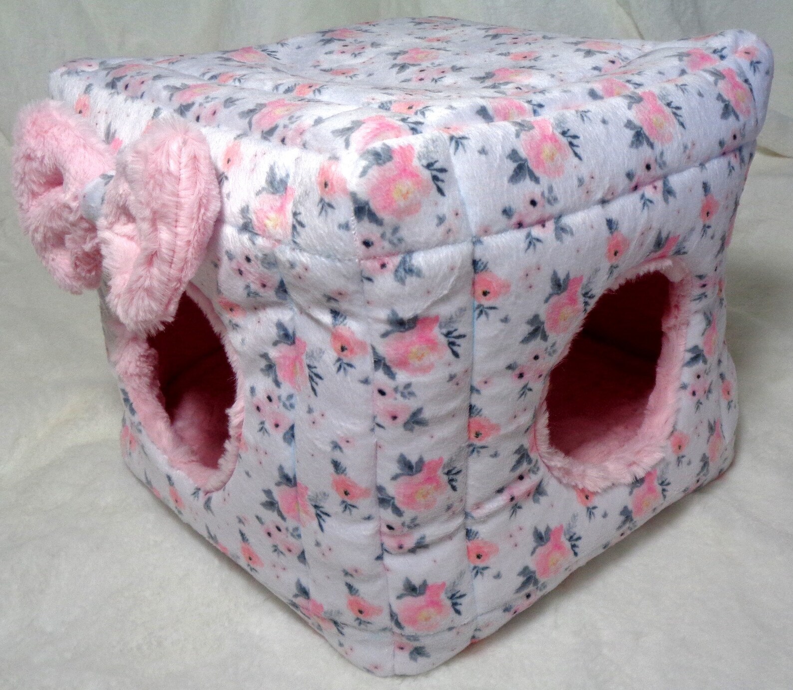 Hedgehog or Guinea Pig Cube and Tunnel Minky Sold as a Set - Etsy