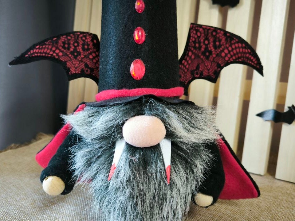 Vampire Gnome Sewing Pattern: DIY Halloween Decor (PDF Pattern) - Etsy