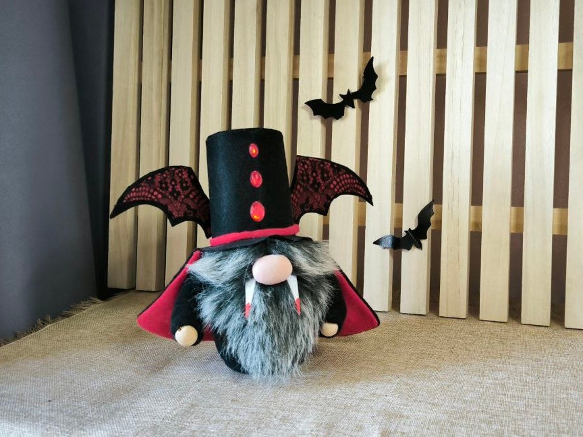 Vampire Gnome Sewing Pattern: DIY Halloween Decor (PDF Pattern) - Etsy