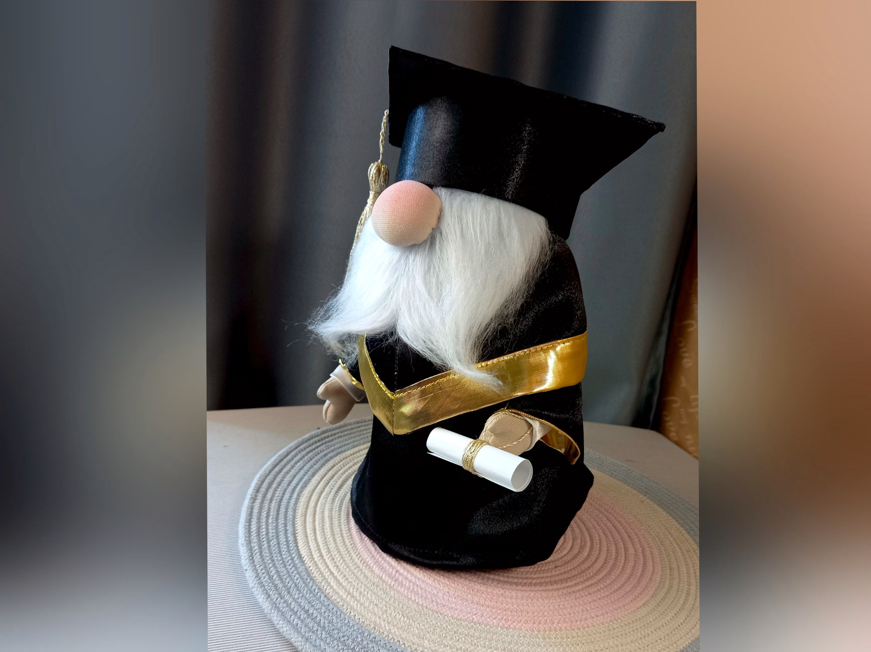 Graduate Gnome Pattern Pdf Scandinavian Gnome in a Conglomerate Cap ...