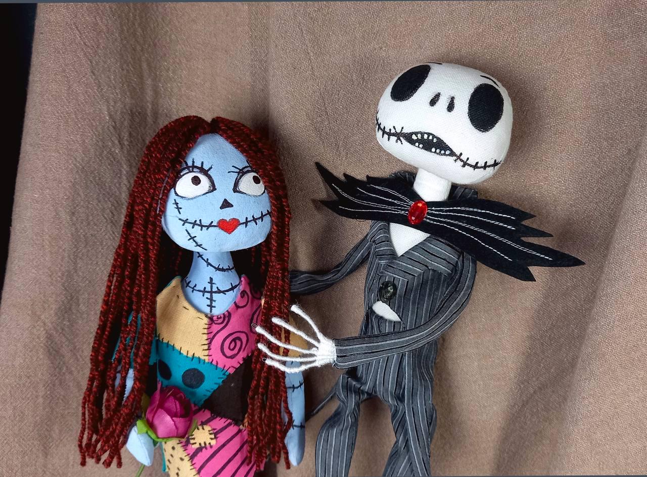 Skeleton Bride Doll PDF Pattern: Halloween Christmas Decor (video ...