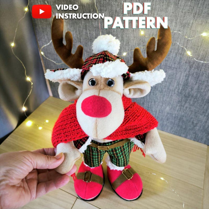 Miniature Rudolph Ornaments - Etsy