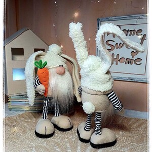Bunny Costume Gnome Sewing Pattern With Long Legs (PDF) - Etsy