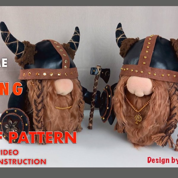 Viking Gnome Pattern - Etsy