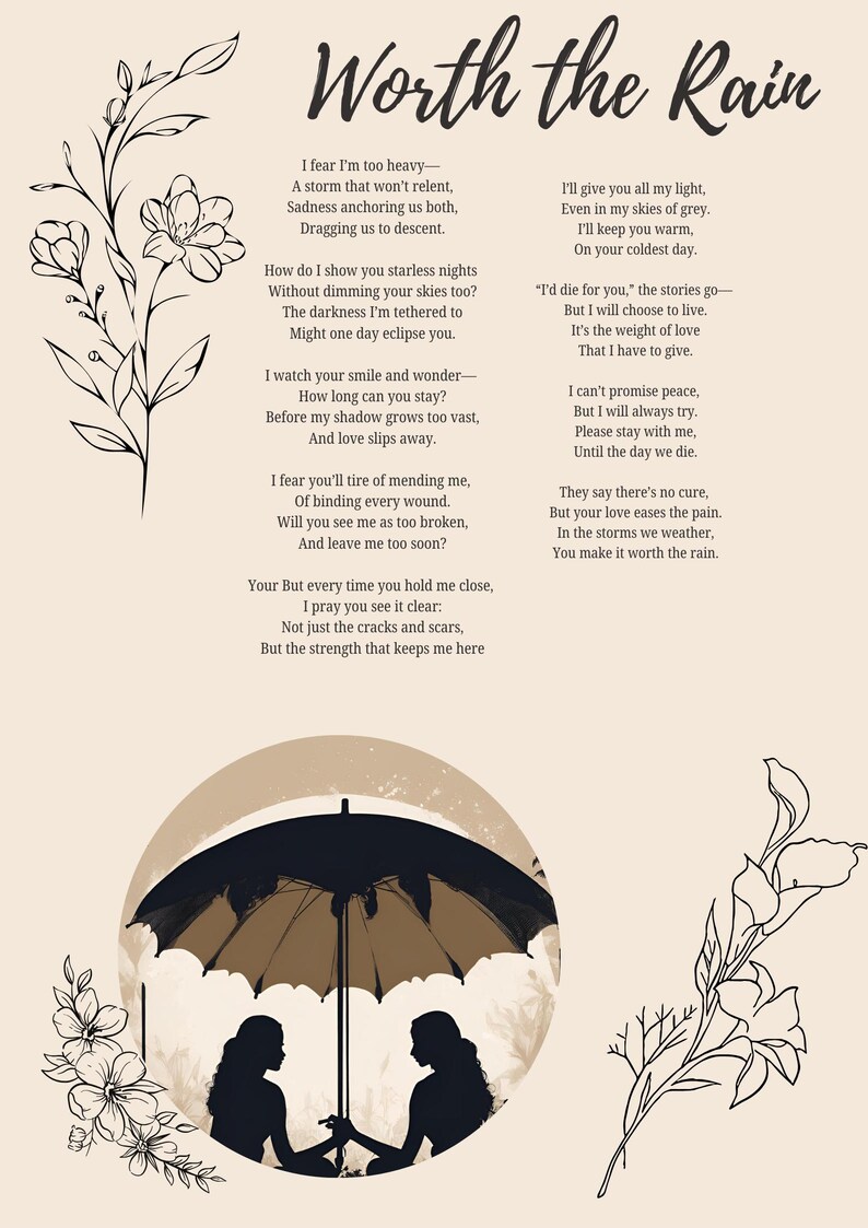 Personalized Poem for Any Occasion - Etsy