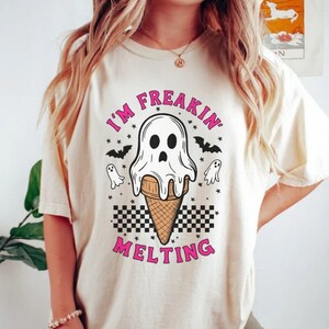 I’m Freakin Melting PNG, Ghost Png, Spooky Season Png, Halloween Png ...