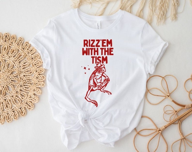 Rizz Em With the Tism 2 PNG SVG, Funny Autism Png, Neurodivergent Png ...