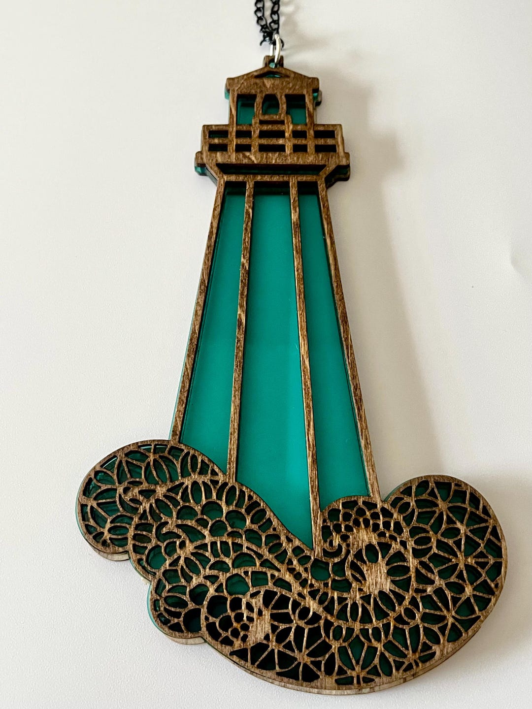 Lighthouse Suncatcher/ Window Decor/ Garden Decor/ AVAILABLE IN 2 SIZES ...