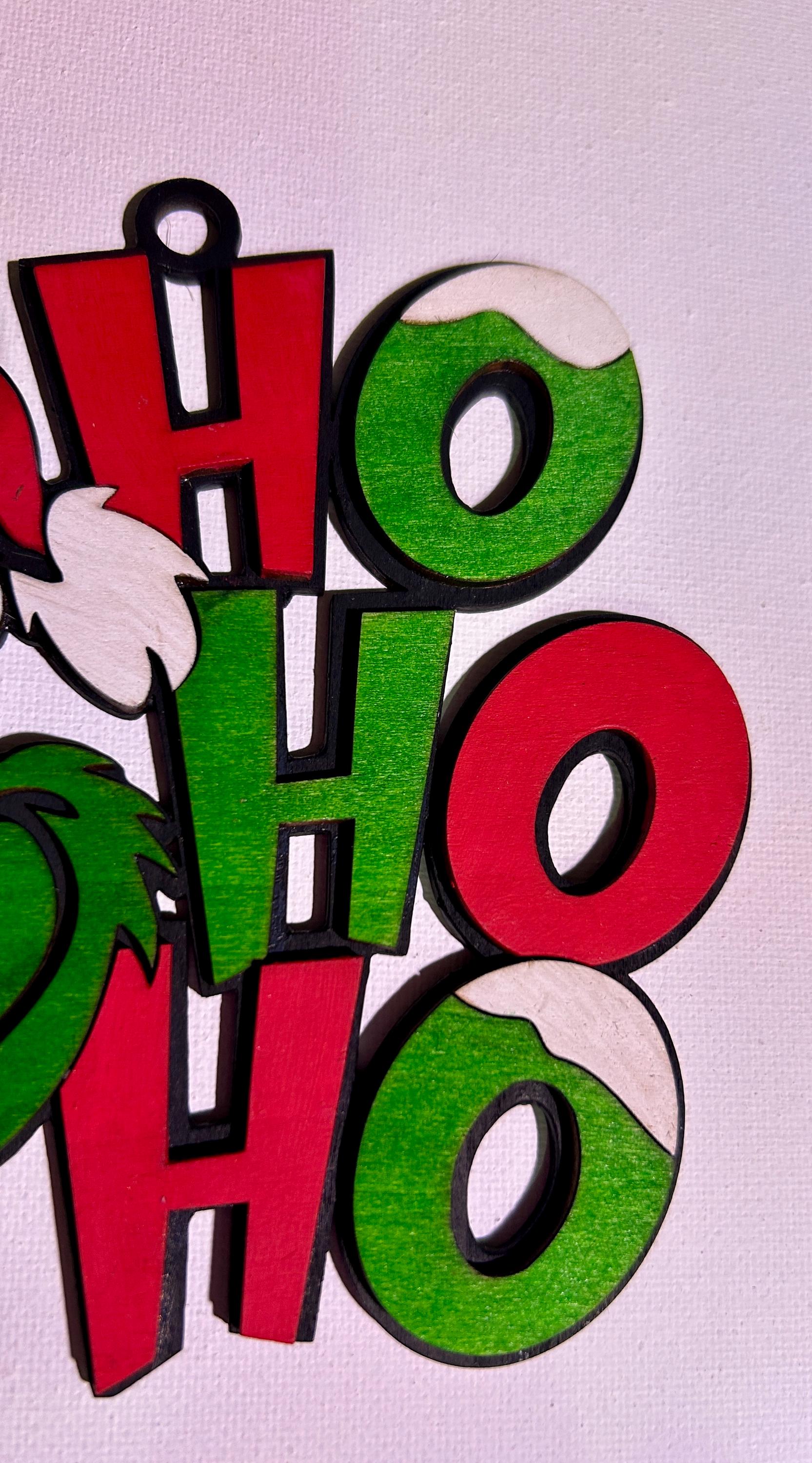 Mean Green Holiday Character Ornament Hohoho - Etsy