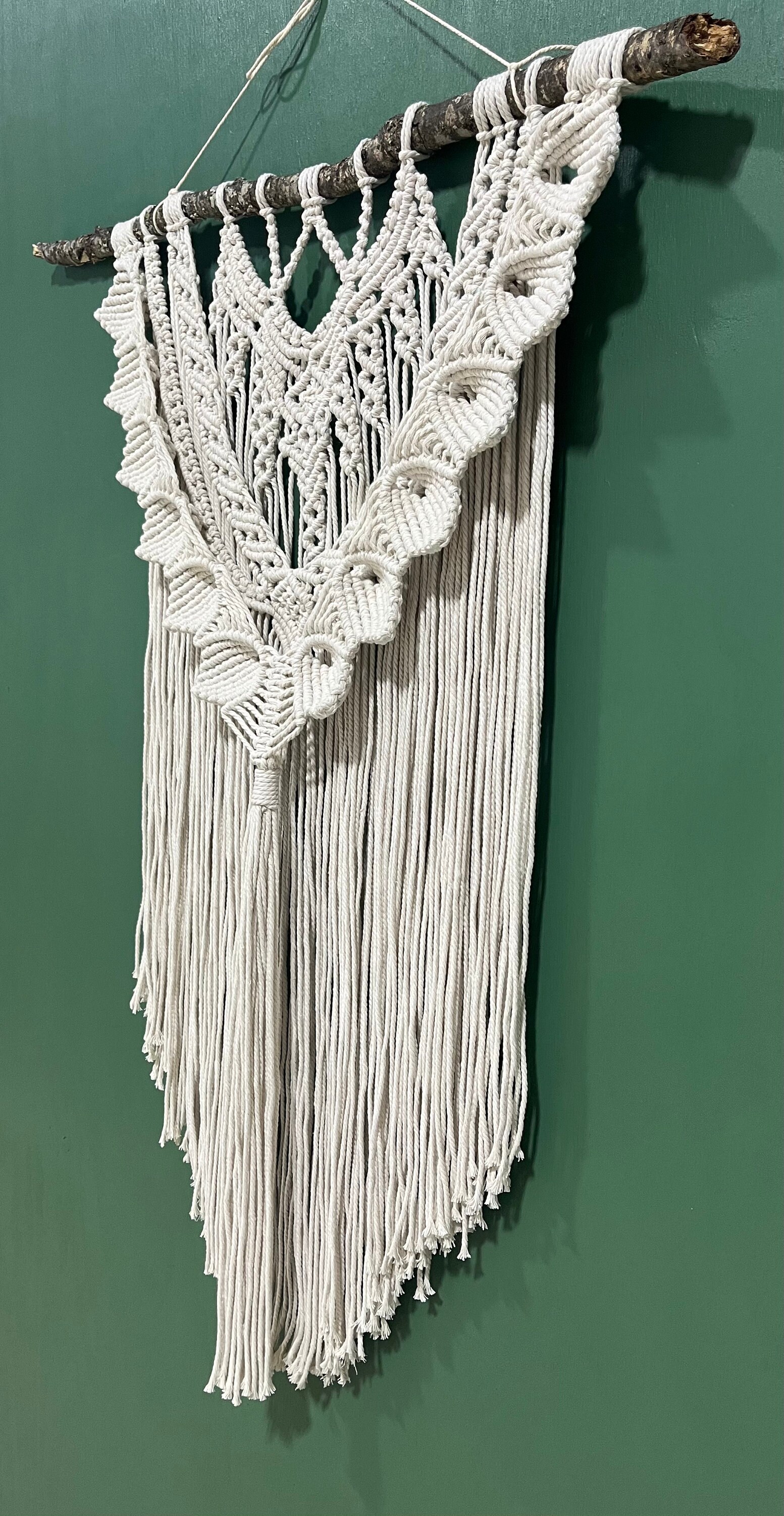 Layered Macrame Wall Hanging - Etsy