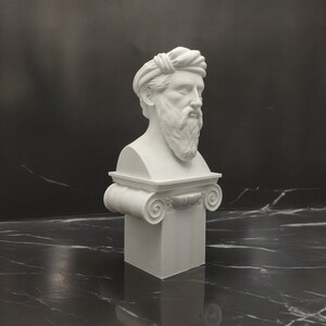 Pythagoras of Samos Statue, Decorative Pythagoras Statue, Greek Thinker ...