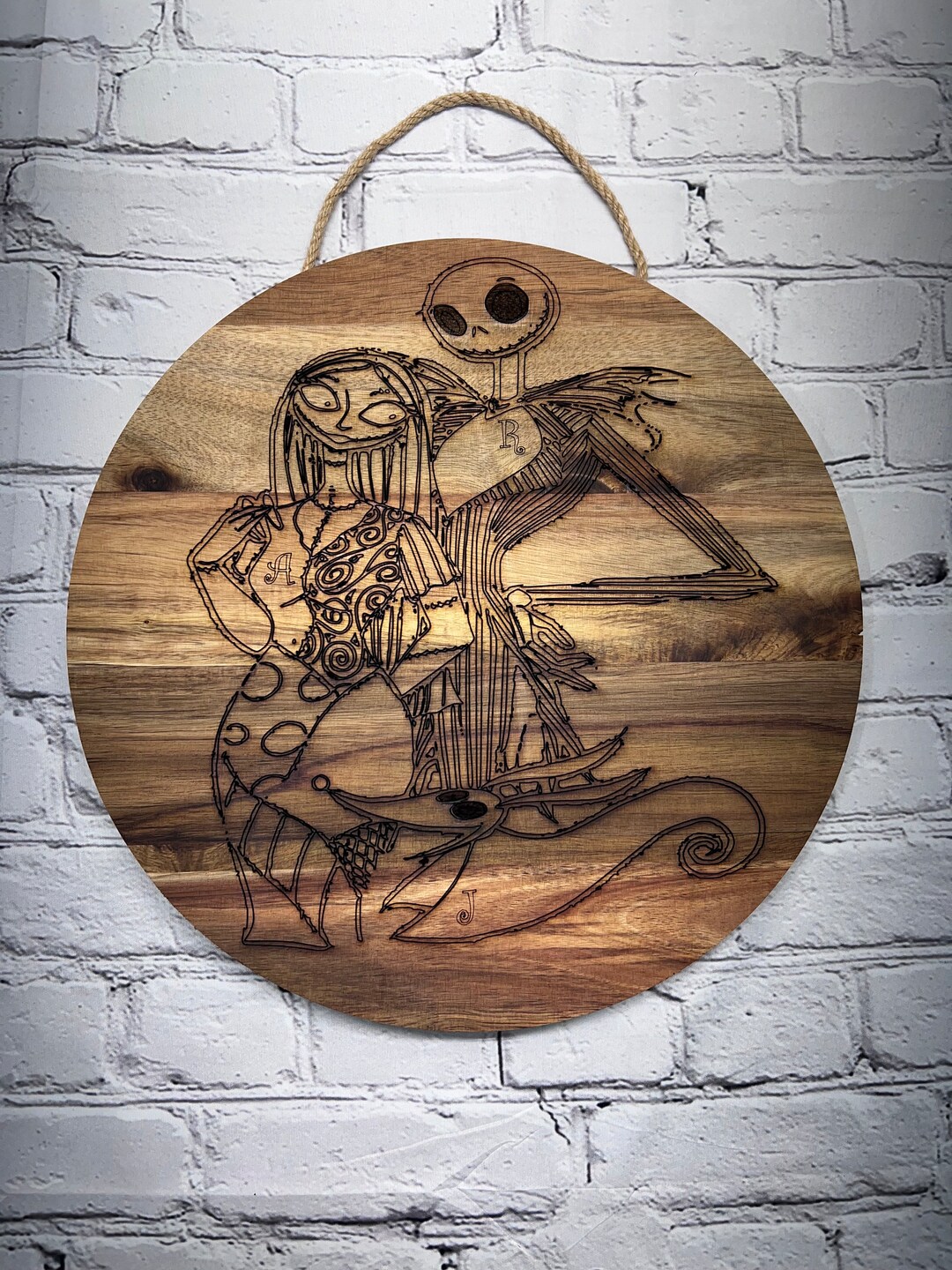 Nightmare Before Christmas Sign - Etsy
