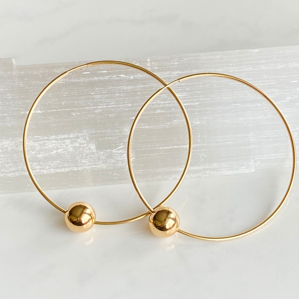 Shop Large Gold Hoops - Etsy
