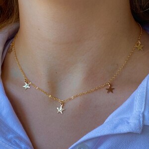 Five Star Necklace - Etsy