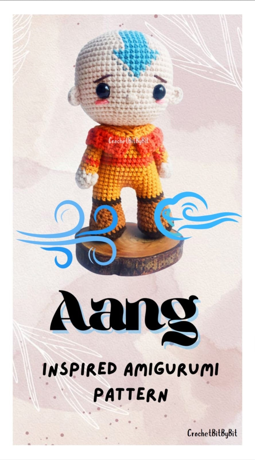 Aang the Last Airbender Crochet Pattern - Etsy