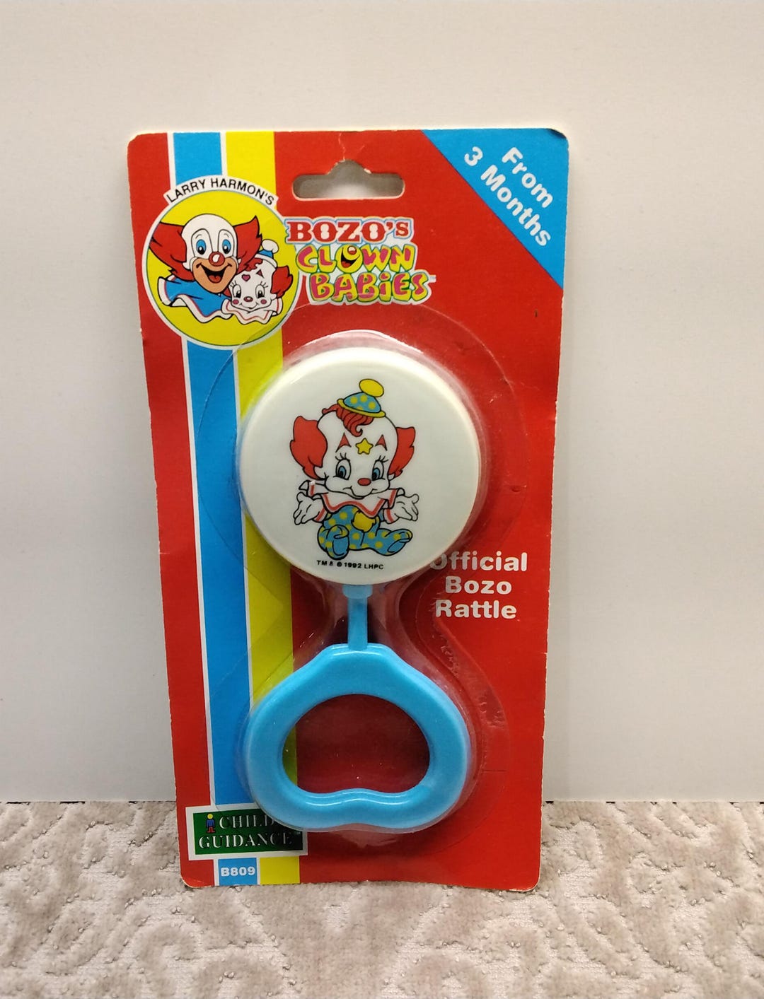 Bozo's Clown Babies Official Bozo Rattle. 1992 Remco Baby, Inc - Etsy