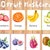 50 Fruits Cards, Fruits Flashcards, Printable Real Pictures Flashcards ...