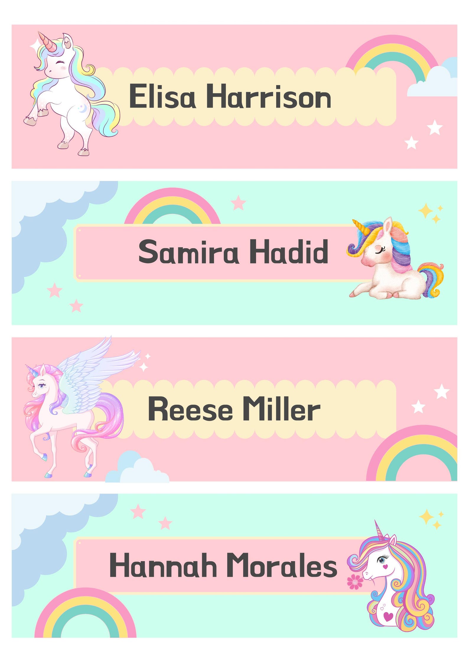 Customised Student Labels, Classroom Labels, Name Tags,back to School ...