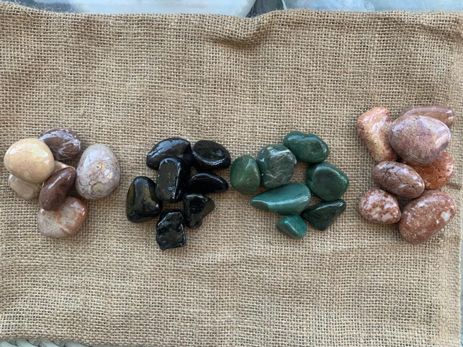Set of Large Multi-colored Sea Stones for Needlework - 28 Pcs Sea ...