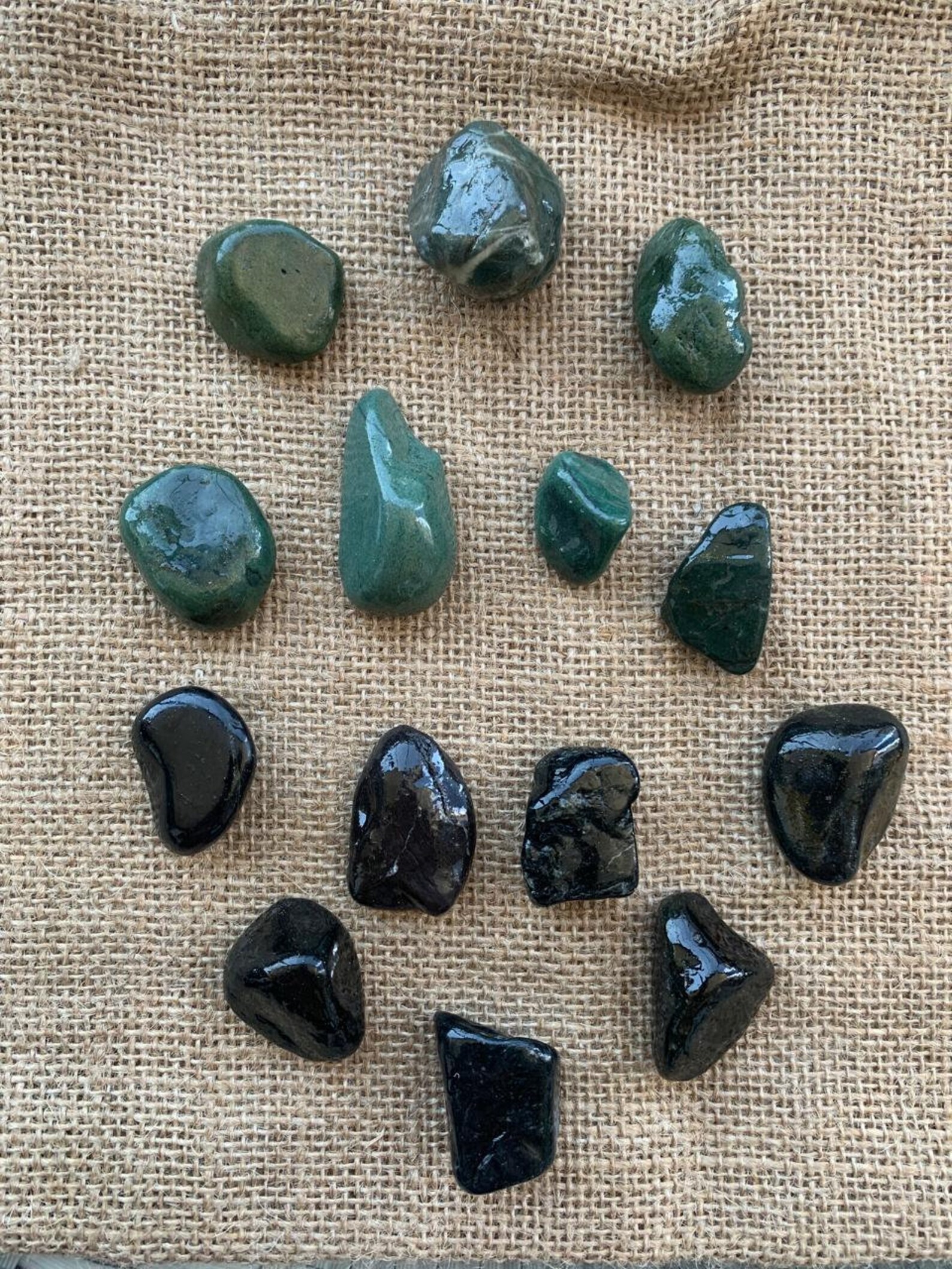 Set of Large Multi-colored Sea Stones for Needlework - 28 Pcs Sea ...