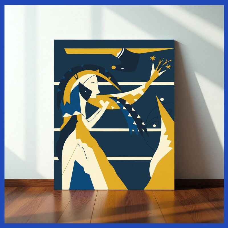 Abstract Female Figure - Etsy