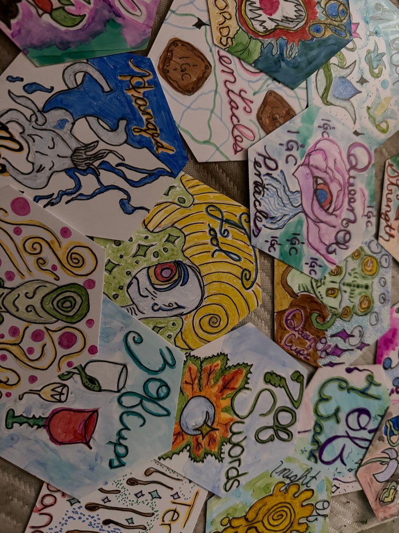 Custom Tarot Cards - Etsy