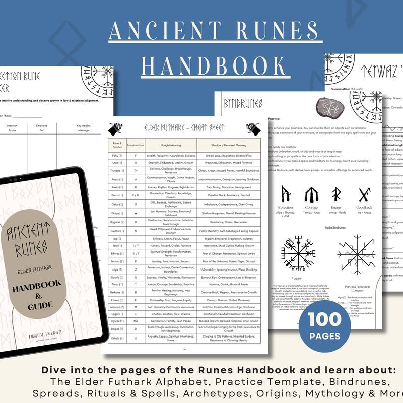 Elder Futhark Runes - Etsy