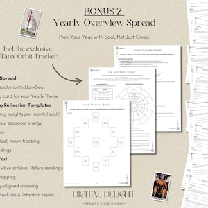 Ostara Tarot Spread Collection + Tarot Cheat Sheets | Spring Equinox ...