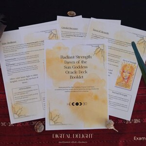 Radiant Strength: Dawn of the Sun Goddess Oracle Deck (43 ...