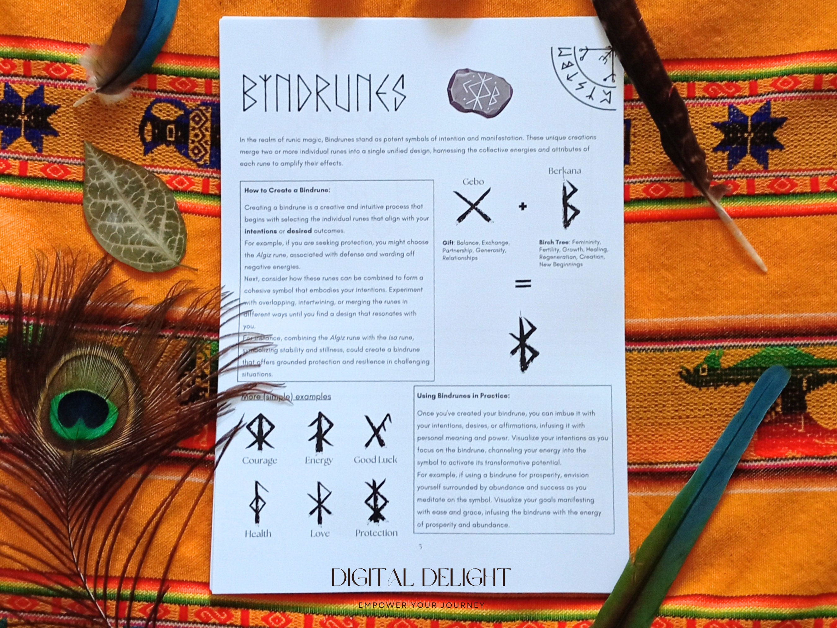 Runes Mastery Bundle: Ancient Runes Handbook & Oracle Card Deck ...