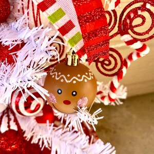 Gingerbread Holiday Decor Mini Christmas Tree, Gingerbread Themed ...