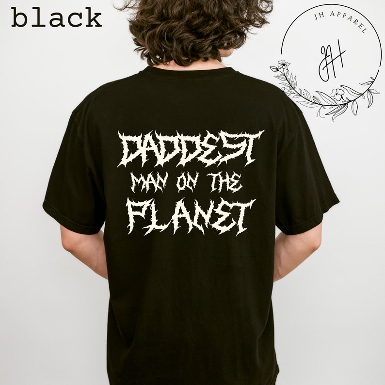 Heavy Metal Dad Shirt Alternative Dad Shirt Fathers Day Gift Goth Dad ...