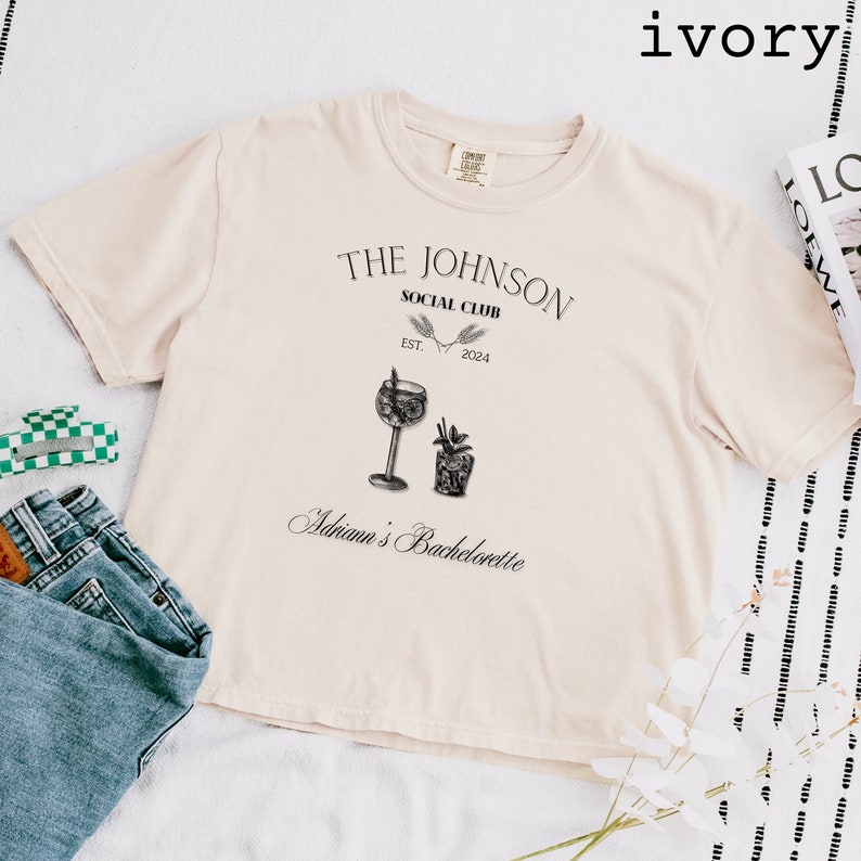 Personalized Bachelorette Party T Shirt Custom Bachelorette Shirt the ...