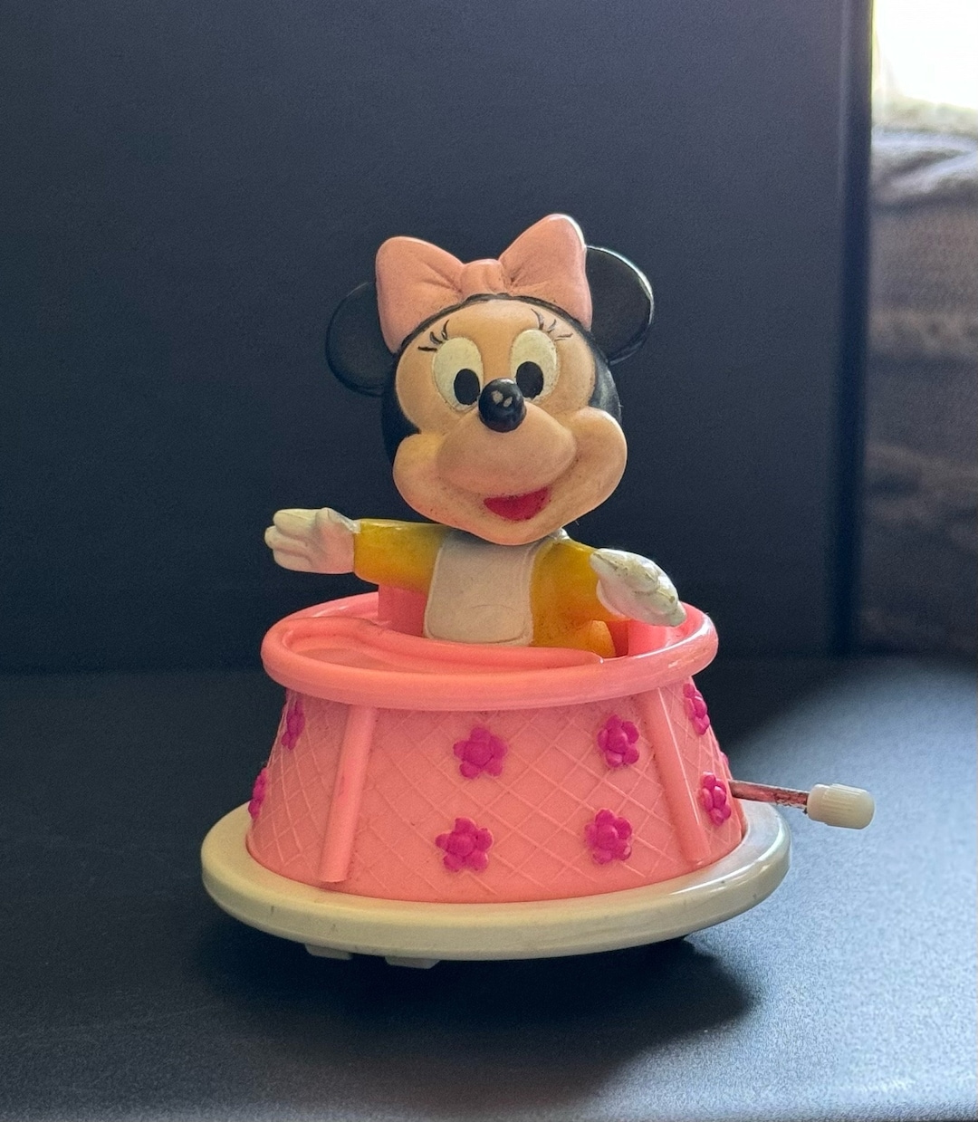 Vintage Disney Baby Minnie Mouse Action Wind-up Toy 1984 - Etsy